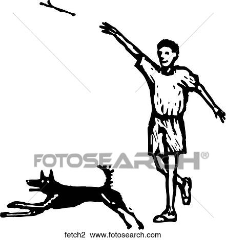 Clipart of Fetch 2 fetch2 - Search Clip Art, Illustration Murals ...