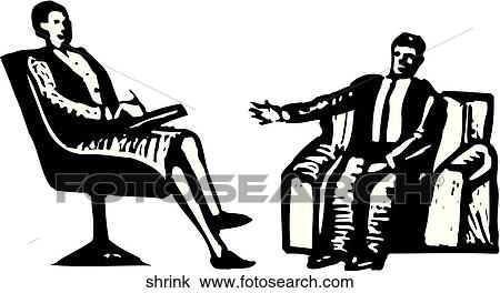 Clipart of Psychologist shrink - Search Clip Art, Illustration Murals ...