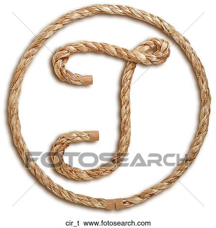 Circle Rope T Stock Photograph | cir_t | Fotosearch