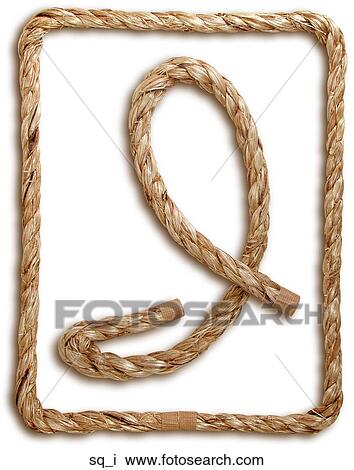 Square Rope I Stock Image | sq_i | Fotosearch