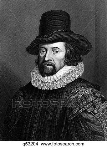 1500S 1600S Portrait Lord Francis Bacon English Philosopher Essayist ...
