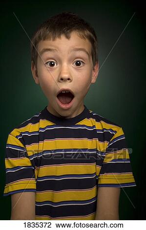 Surprised boy Stock Image | 1835372 | Fotosearch