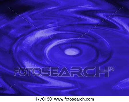 Blue ripple effect Stock Image | 1770130 | Fotosearch