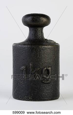 Stock Photograph of One kilogram weight 599009 - Search Stock ...