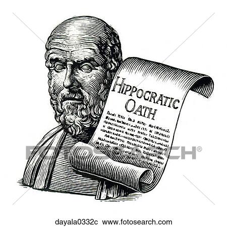 Stock Photography of Hippocratic oath, medicine, healthcare, ethics ...