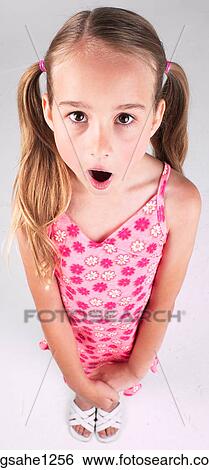 Stock Images of Shocked little girl ingsahe1256 - Search Stock ...