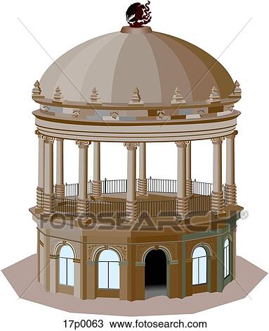 Zocalo de Durango Clipart | 17p0063 | Fotosearch