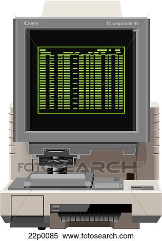 Comunication-microfiche Clipart | 22p0085 | Fotosearch