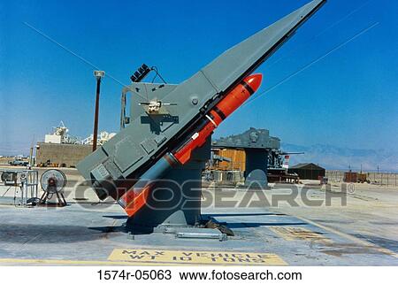 Vertical launch Anti-Submarine Rocket (ASROC), US Armed Forces Stock ...