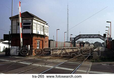 Stock Image of Railway Station Wool Dorset England tra-265 - Search ...