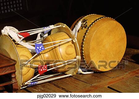 Drum, Buk, Changgu, musical instruments, traditionmusical instruments ...