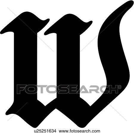 Letter W Old English