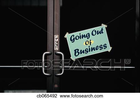 Out Of Business Sign Clip Art